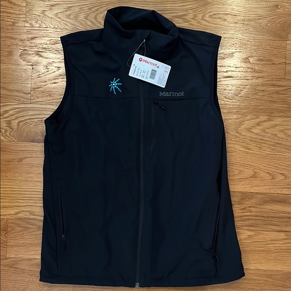 Marmot | Jackets & Coats | Marmot Midnight Black Softshell Vest | Poshmark